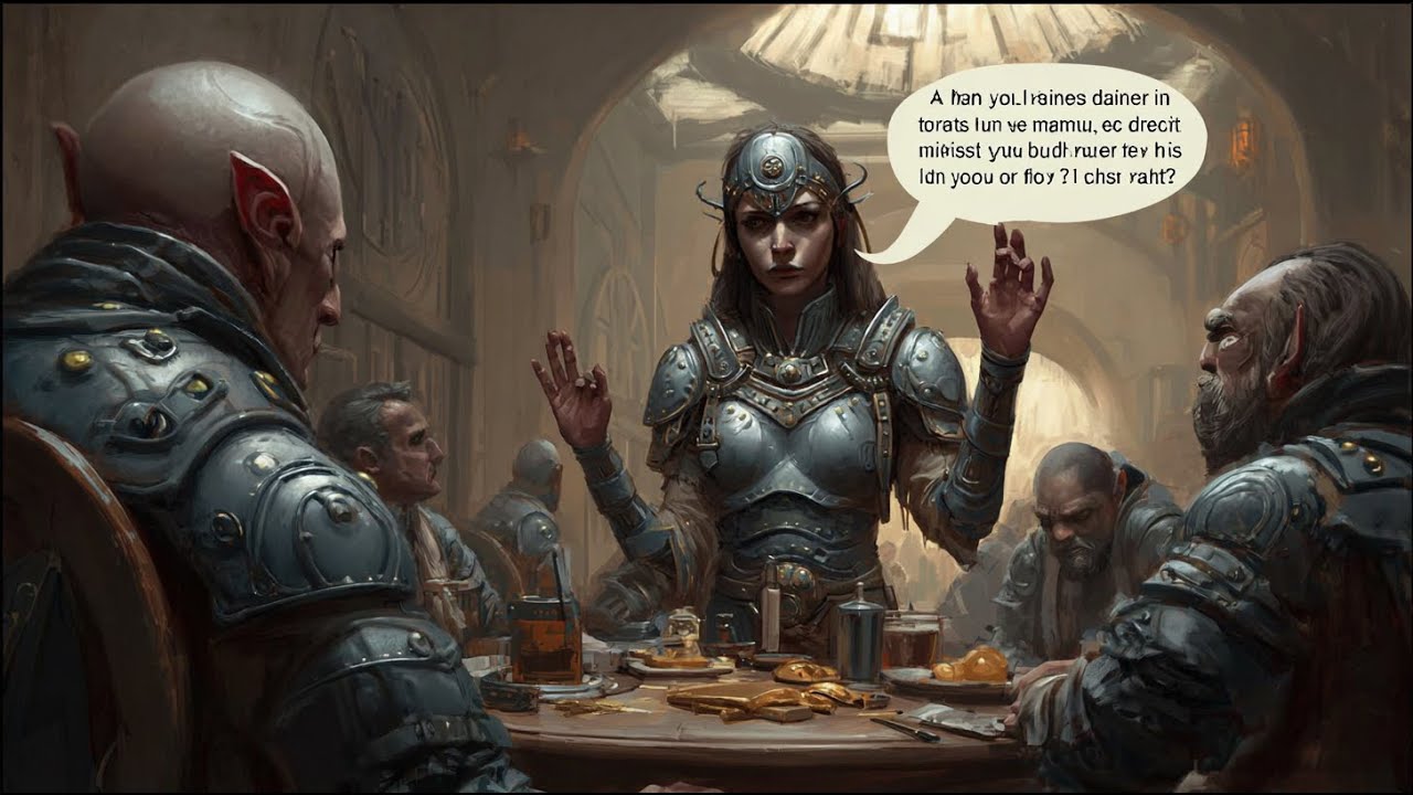"How Do You Slay Humans?" The Instructor Asked. The Human Raised His ...