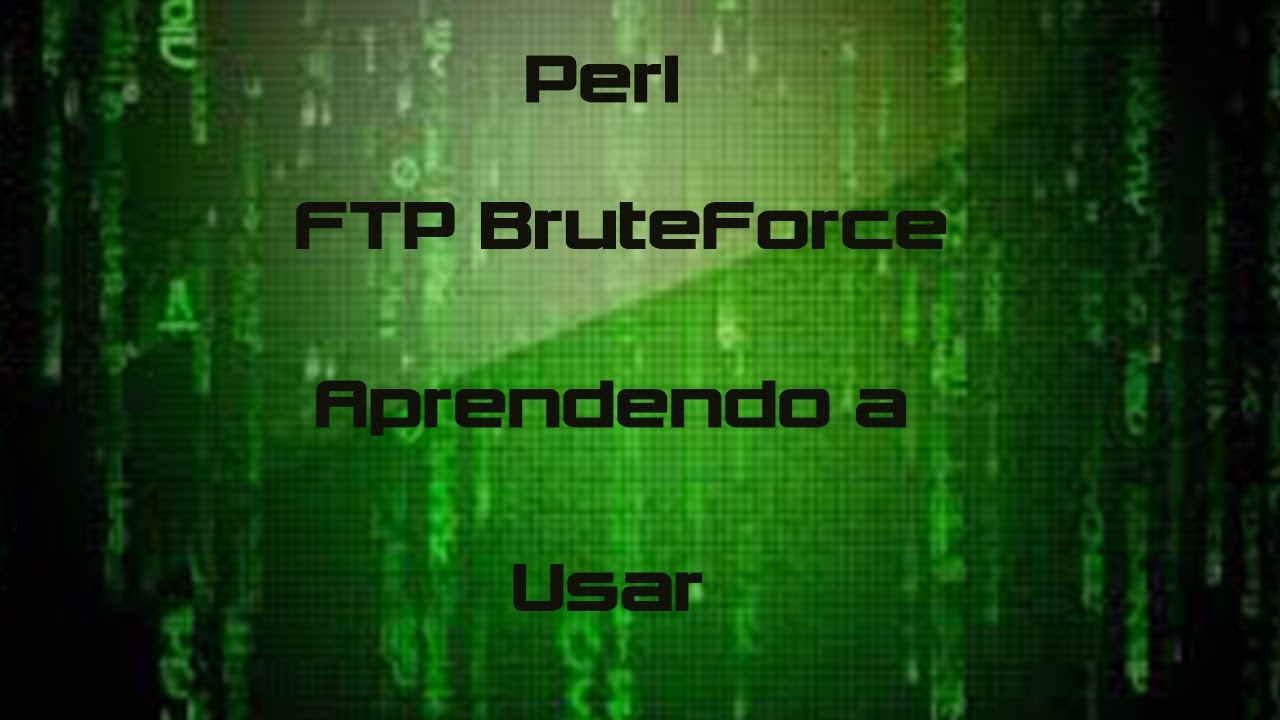 FTP BruteForce - YouTube
