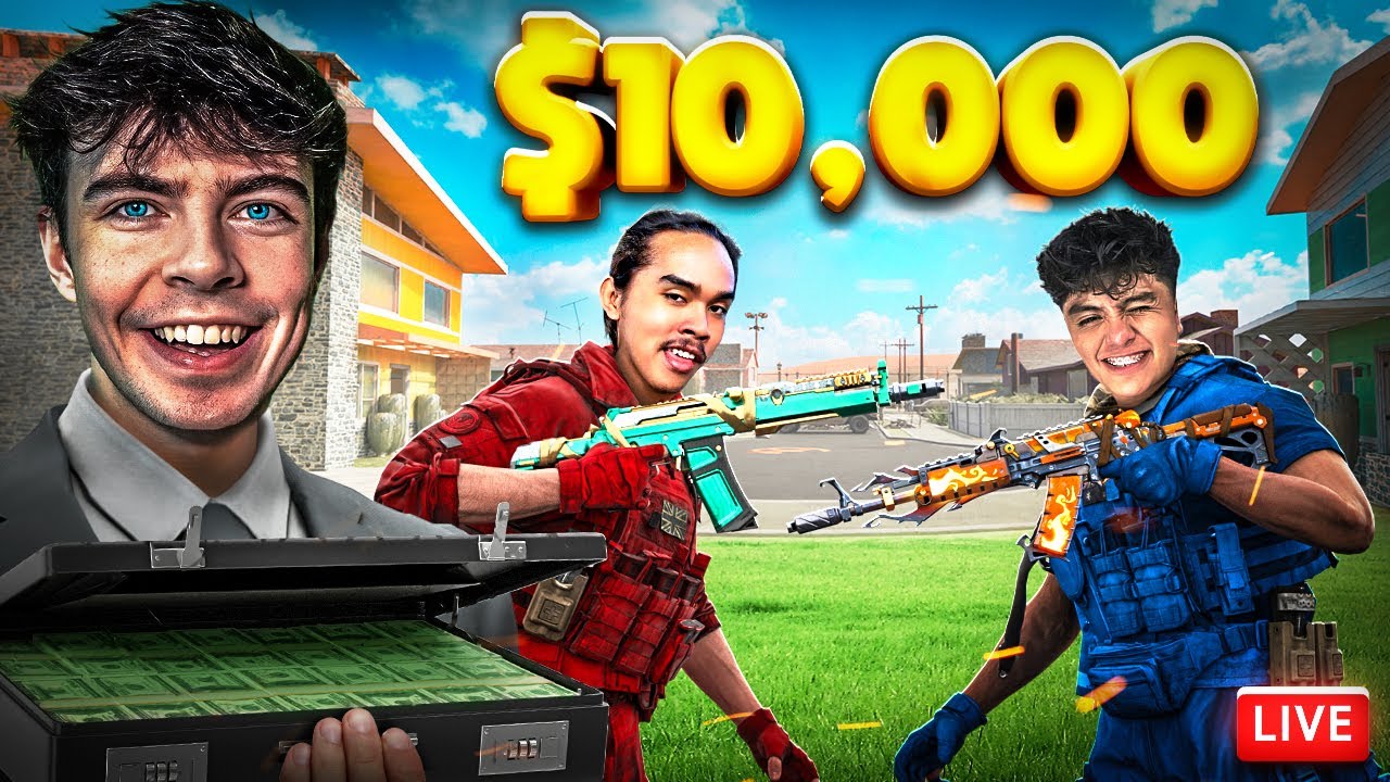 THE $10,000 SOLO TOURNAMENT in COD MOBILE...(HITTING 4 MILLION) - YouTube