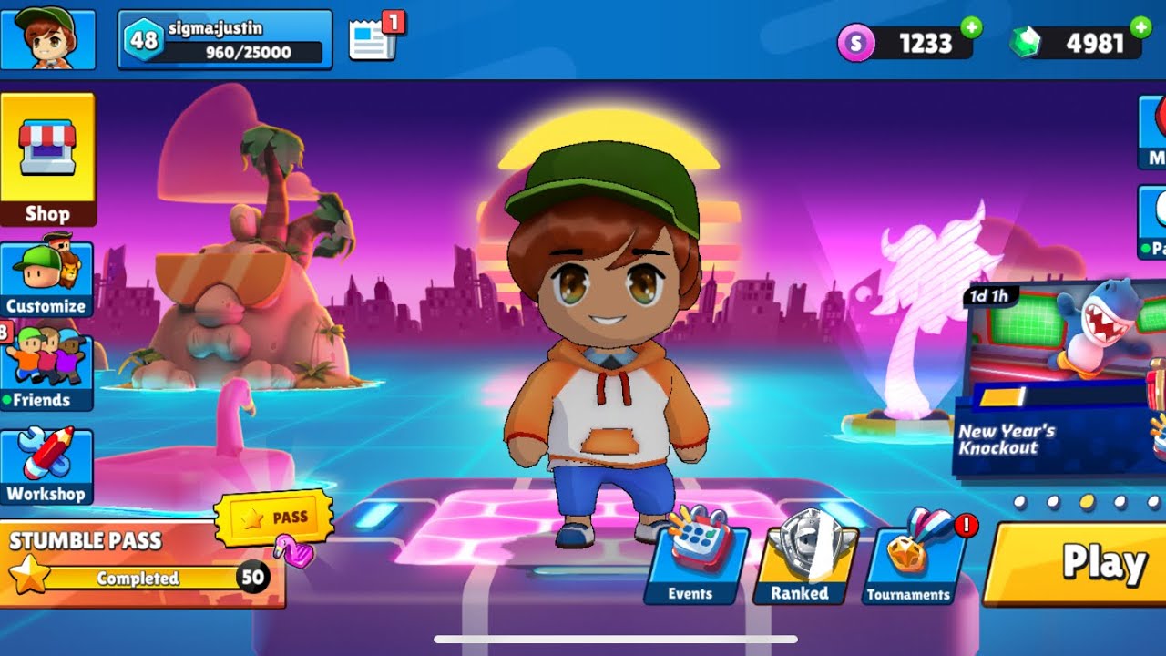 CUSTOM MAP CHAOS : W HUNTERS ASSEMBLE! 🏆💥 - STUMBLE GUYS - YouTube