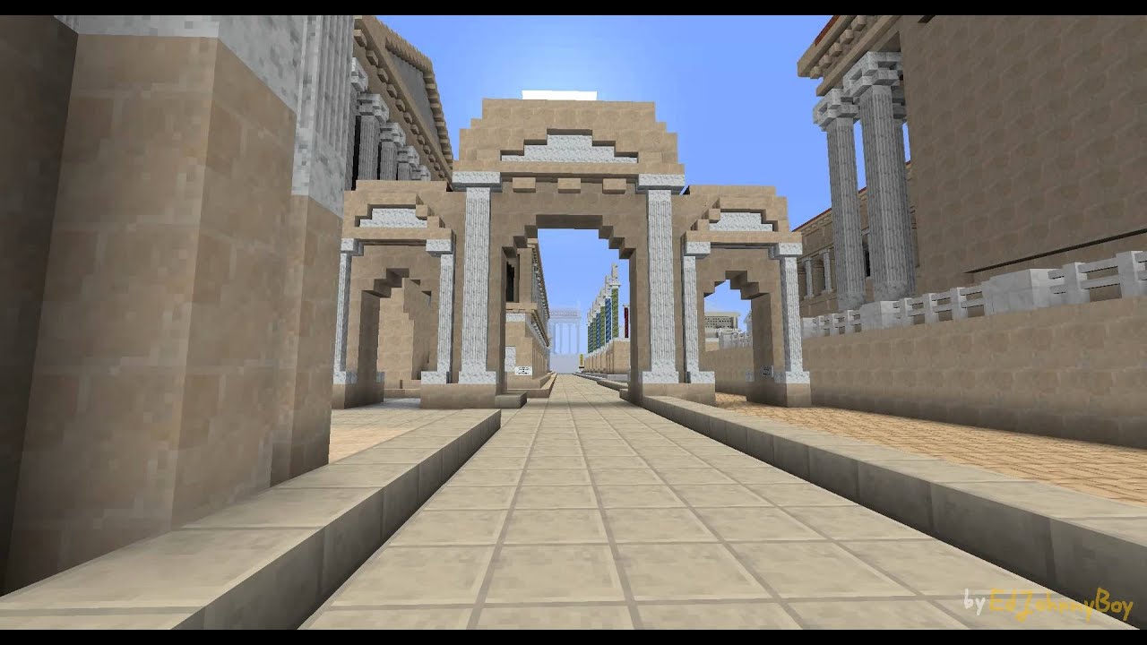 Minecraft - Arch of Augustus 18012012 - YouTube