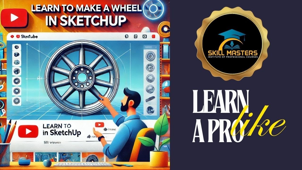 Learn to Make a Wheel in SketchUp | Step-by-Step Tutorial - YouTube