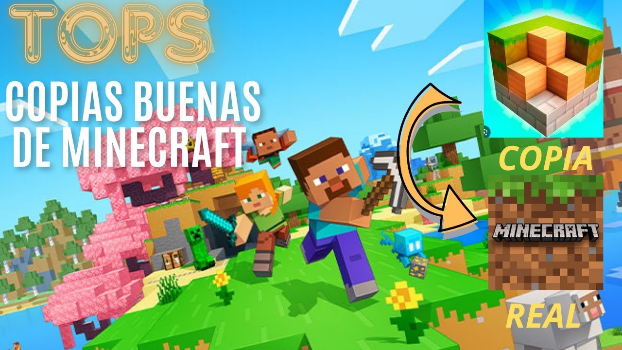 Top Copias de Minecraft que te recomiendo Jugar!!🤩 - YouTube