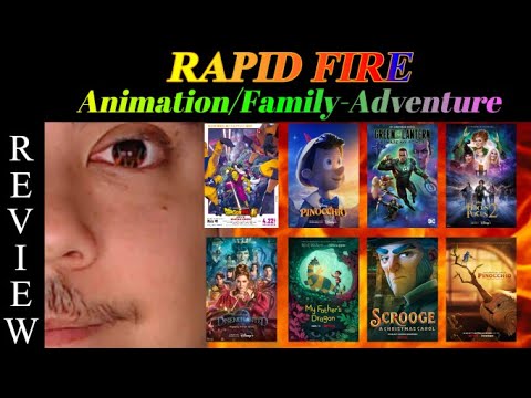 RAPID FIRE reviews (Animation/Family-Adventure Edition) - YouTube