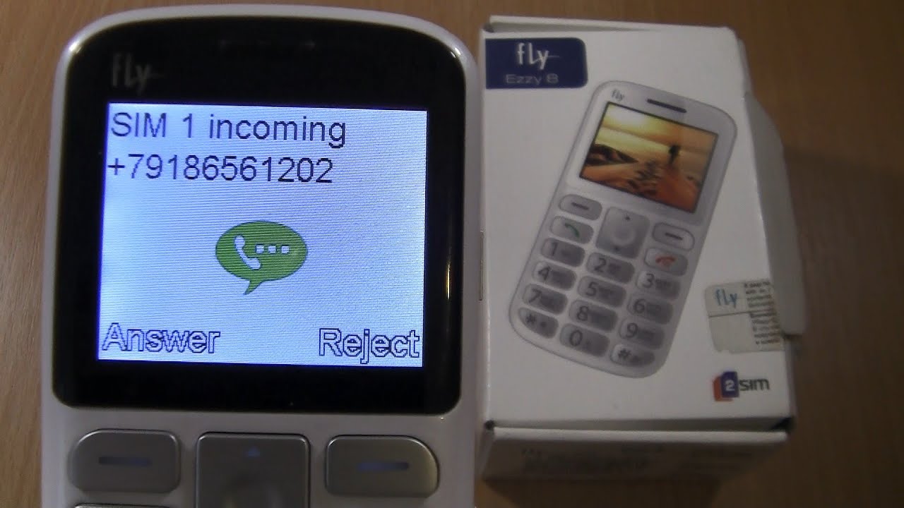 Fly Ezzy 8 incoming call - YouTube