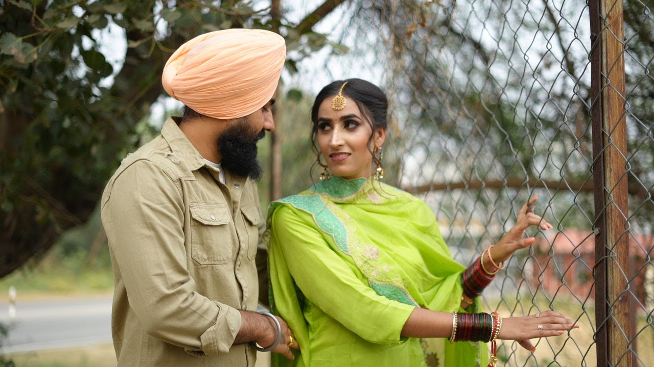 PUNJABI BEST PRE WEDDING SHOOT 2022 HARVEER SINGH & MANJOT KAUR Song ...