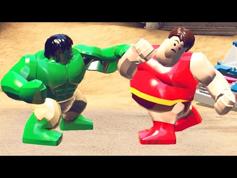 All New Big-Fig X-Men Character Vs Hulk in LEGO Marvel Super Heroes