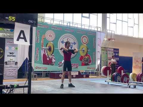 Elif İrem DOĞAN U15 Türkiye Ferdi Halter Şampiyonası