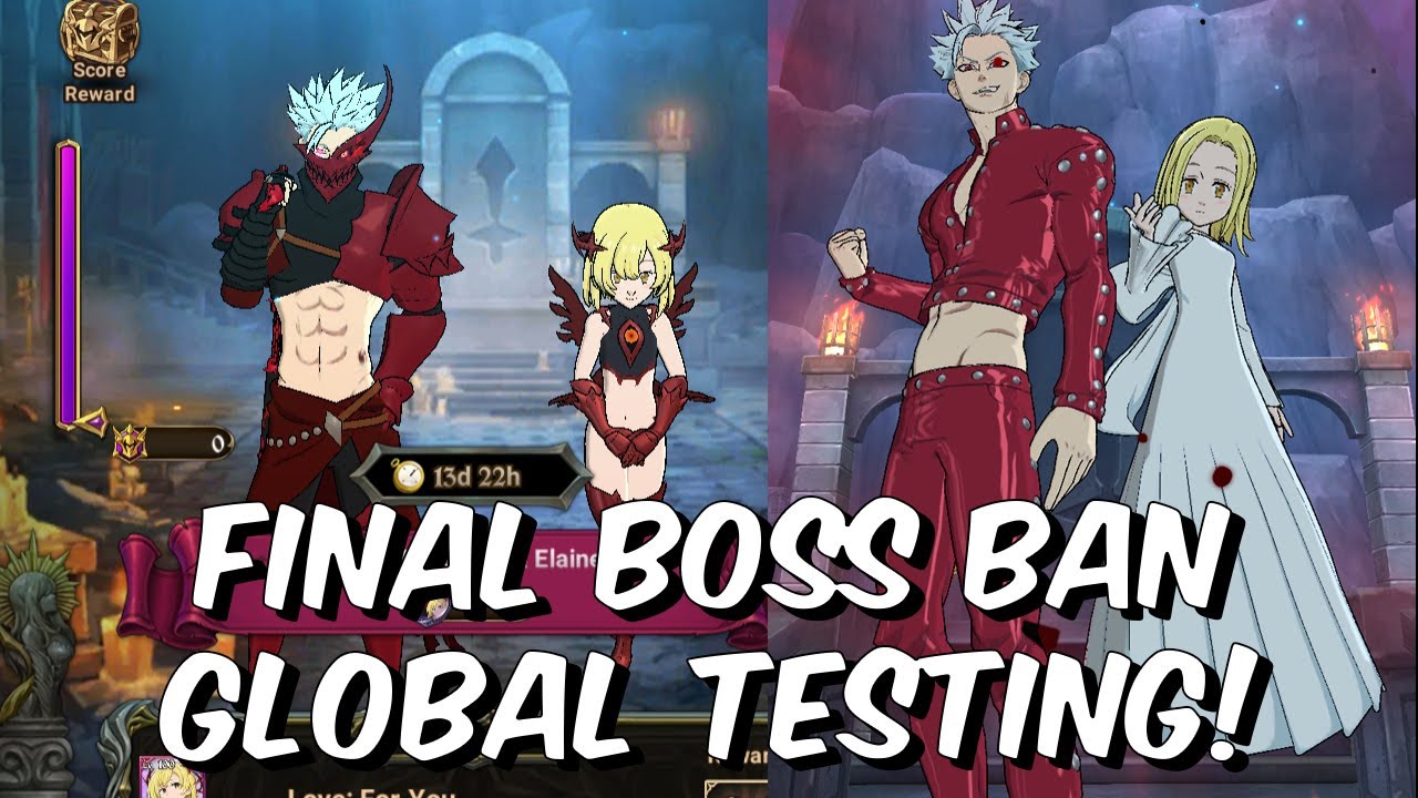 Final Boss Ban Global Testing LIVE - Can We Score Top 100?!? - Seven ...
