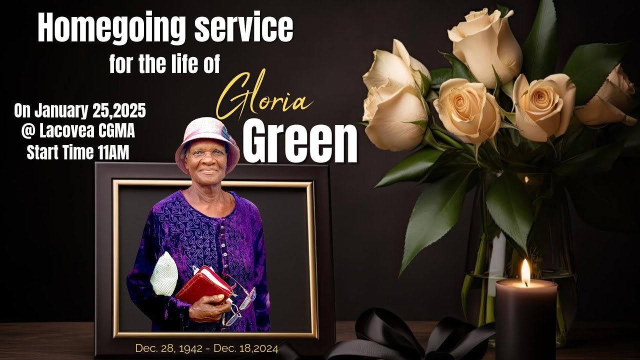 Gloria Green Homegoing Service - YouTube