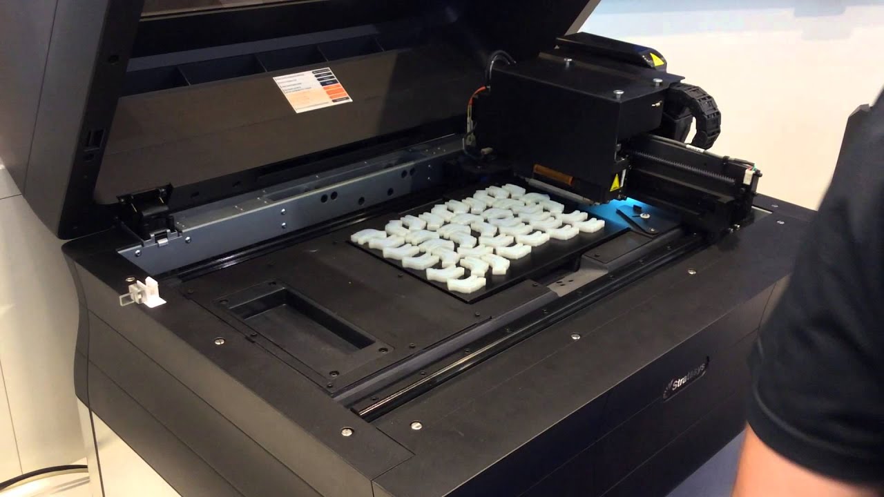 Stratasys Objet Printer - YouTube
