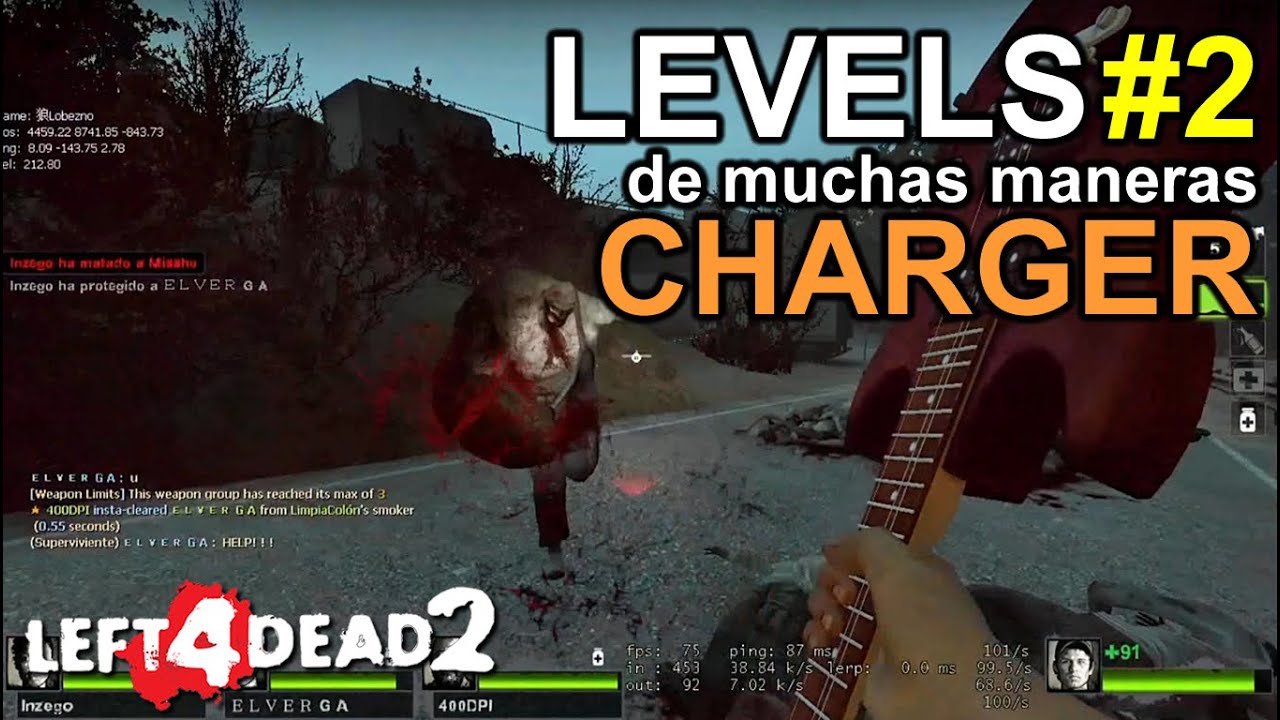 🔴 Left 4 Dead 2 - Los Mejores Levels al Charger #2 - YouTube