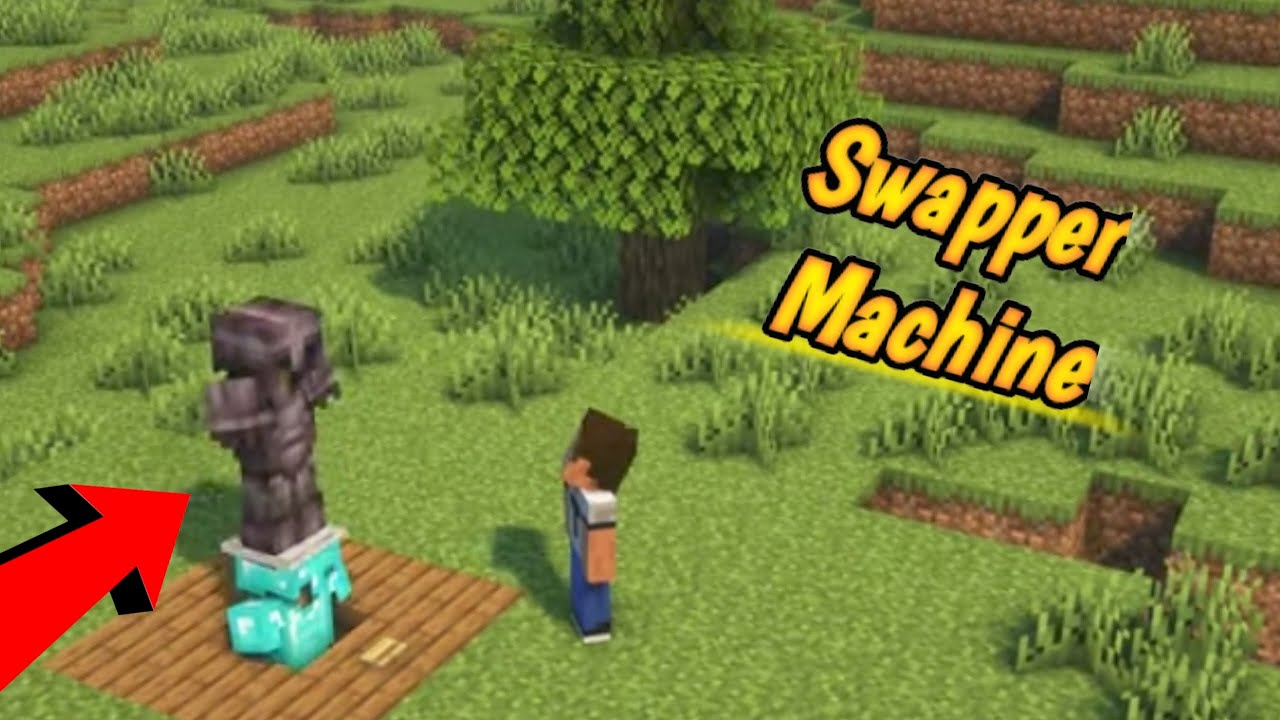 BUILD Your Own Armor Swapper in Minecraft! - YouTube