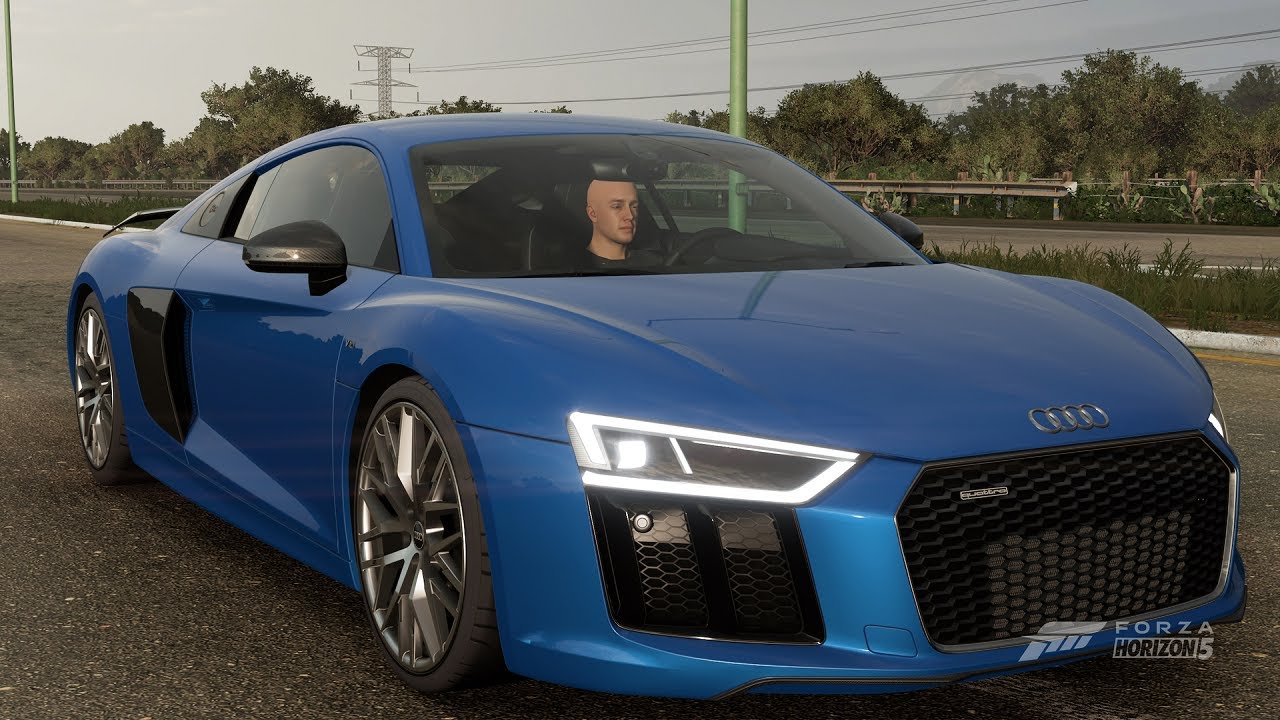 Forza Horizon 5 Audi R8 V10 Gameplay Test Drive POV Acceleration Top ...