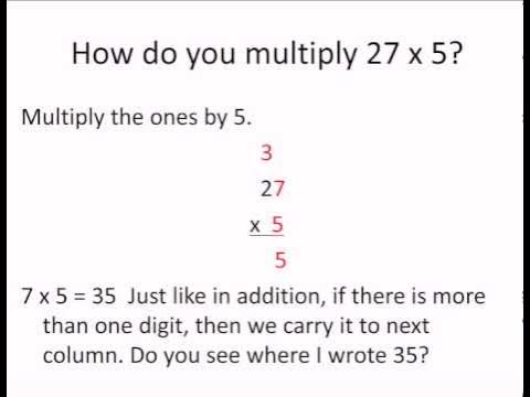 Day 26 Multiplication Lesson - YouTube