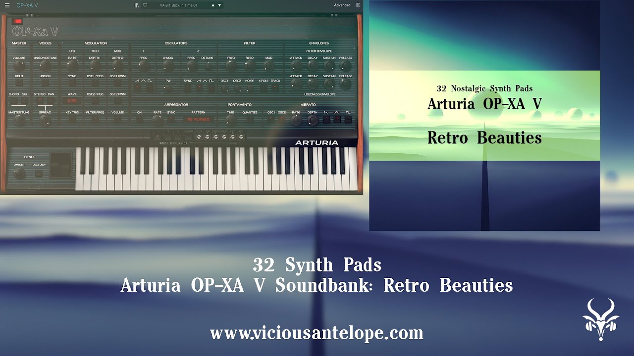 Arturia OP-Xa V Presets | Vicious Antelope - Retro Beauties | Available ...