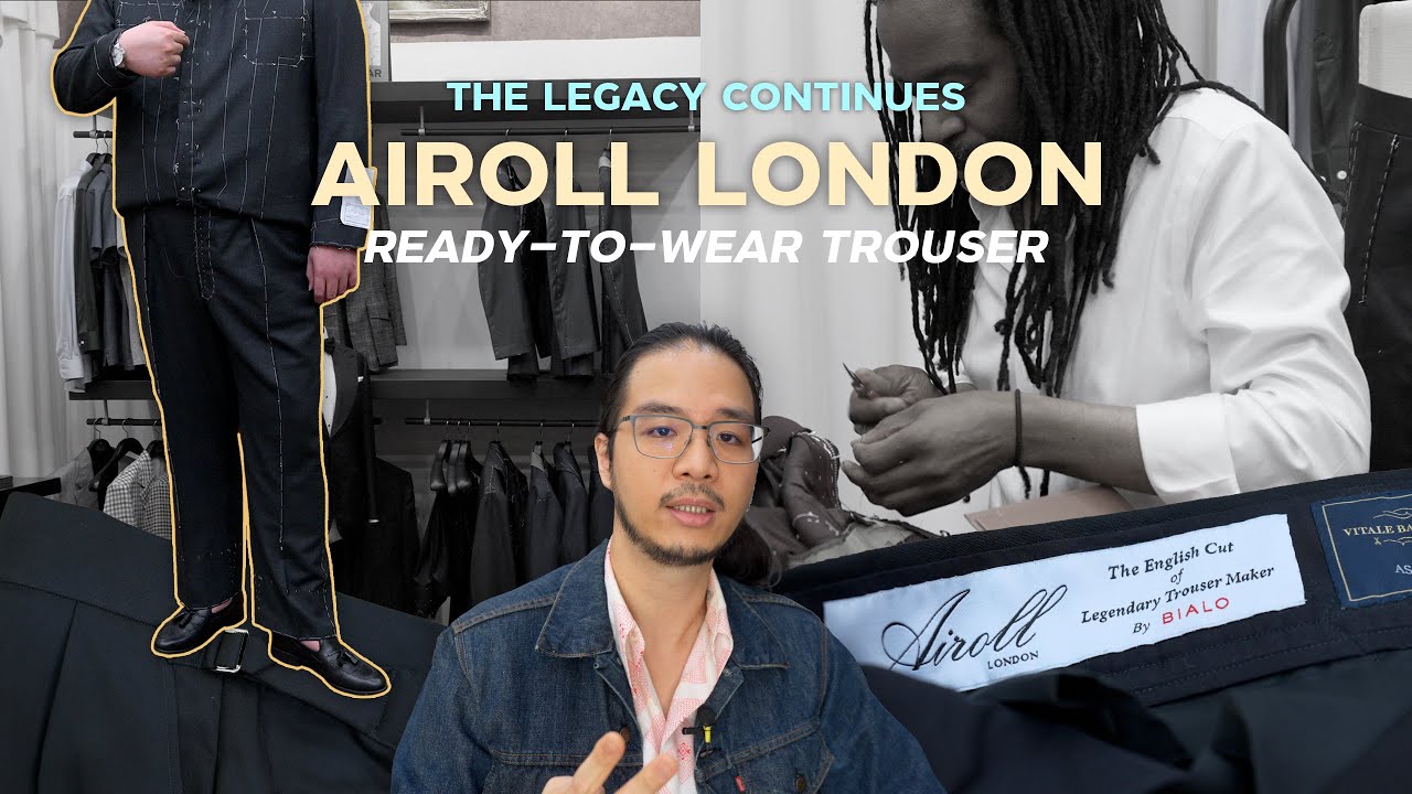 AIROLL LONDON - ตำนานช่างทำกางเกงหนึ่งเดียวที่ "ถูกสานต่อโดยช่างไทย ...