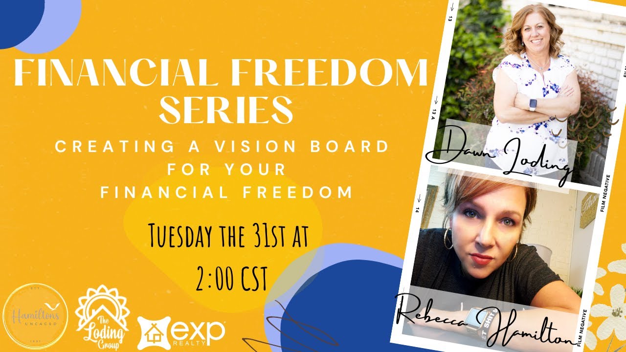 Financial Freedom Series- Creating a Vision Board for your Financial ...