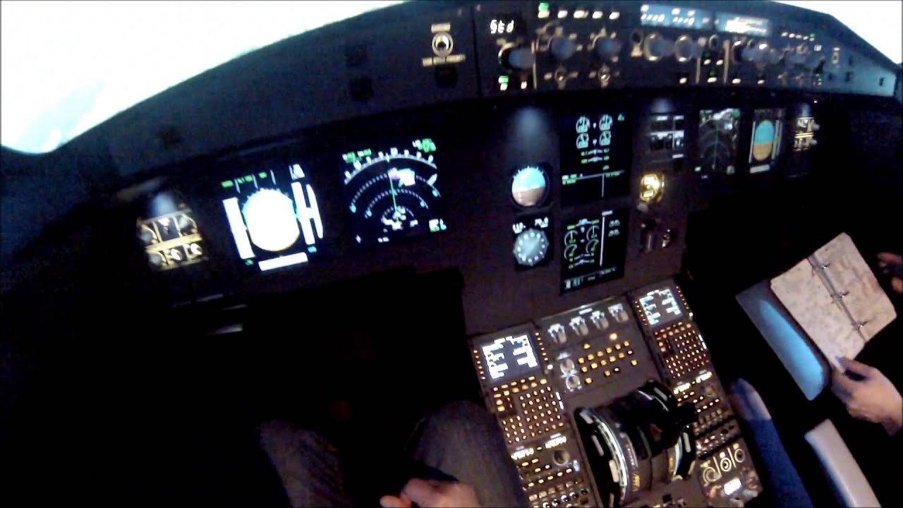 Simulateur A320 Partie 2 - YouTube