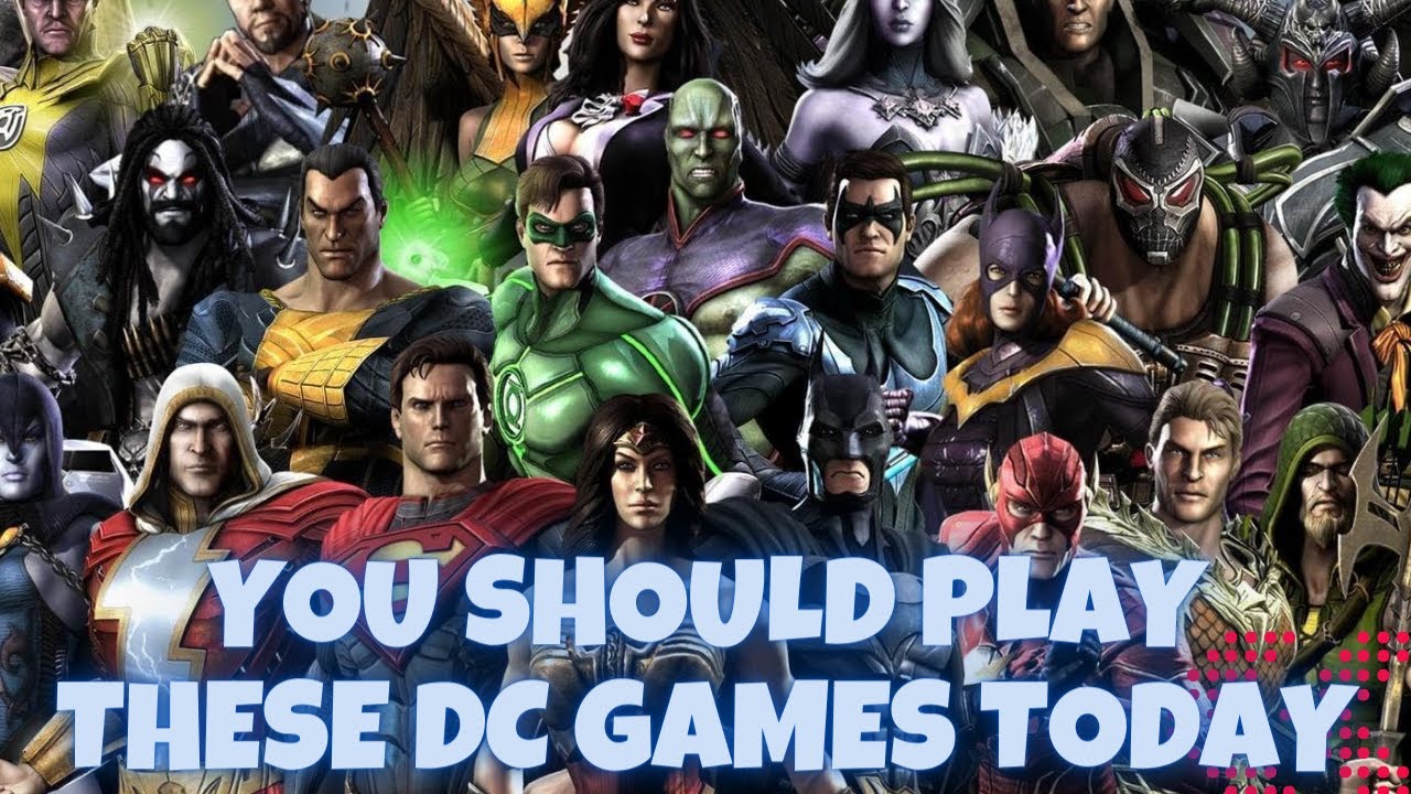 5 Best Games From the DC Universe - YouTube