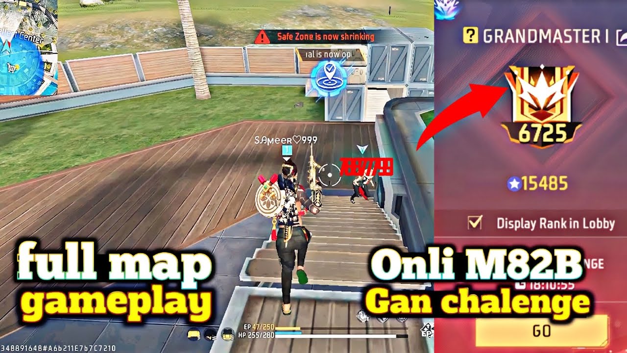 onli M82B chalenge in full map | solo grandmaster Hard lobby | season ...