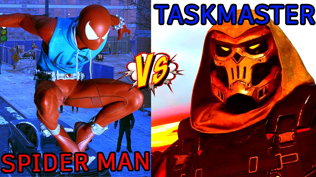 Spider Man VS Taskmaster || Marvels Spider Man Remasterd PC || - YouTube
