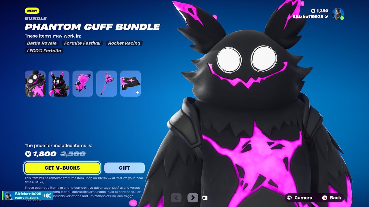 Fortnite item shop| new Guff Skin!!! - YouTube