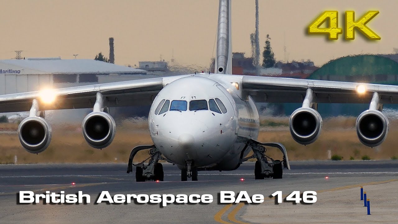 British Aerospace BAe 146 [4K] - YouTube
