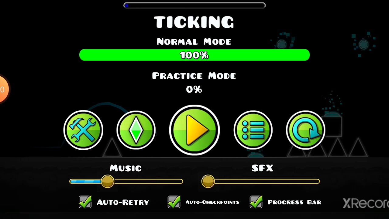 Geometry dash 2.2 unlocked ticking trailer - YouTube