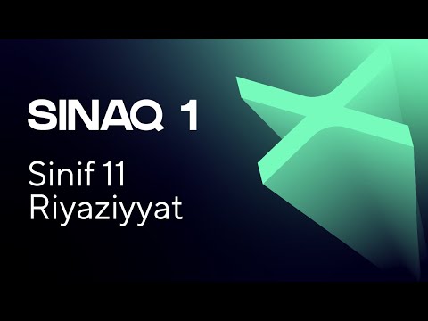 Riyaziyyat 11-ci sinif   Güvən Sınaq 1 Buraxılış fənləri üzrə