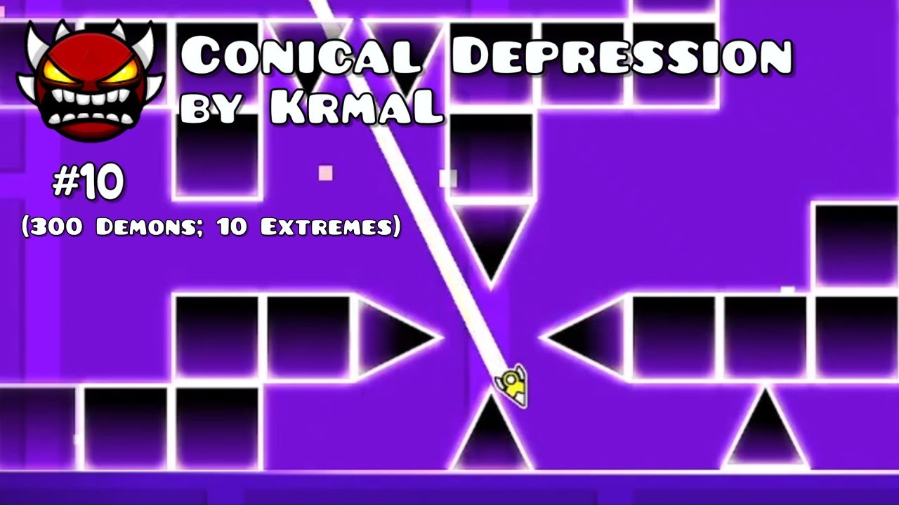 300 DEMONS & 10 EXTREMES | Conical Depression 100% | by KrmaL | Extreme ...