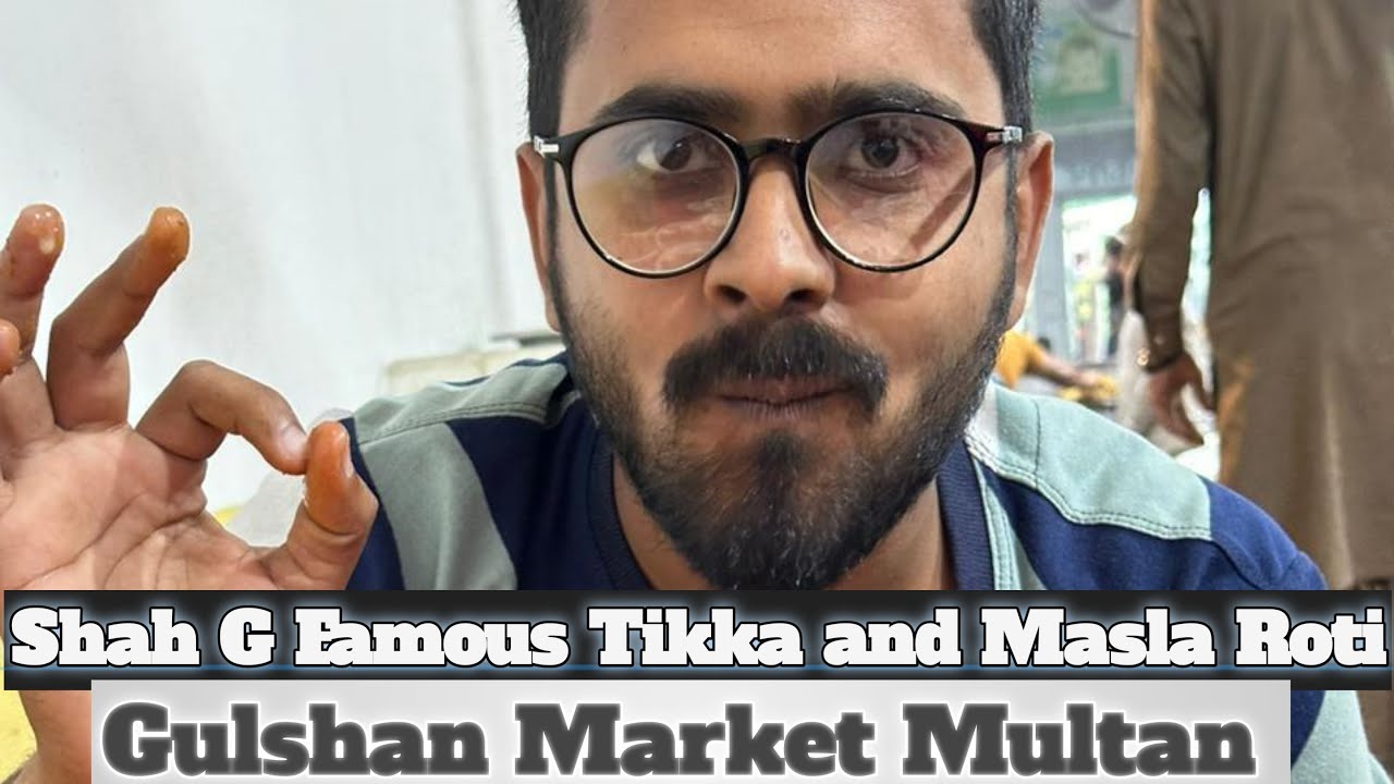 Bohat acha khana in gulshan market multan | hidden delicious food in multan - YouTube