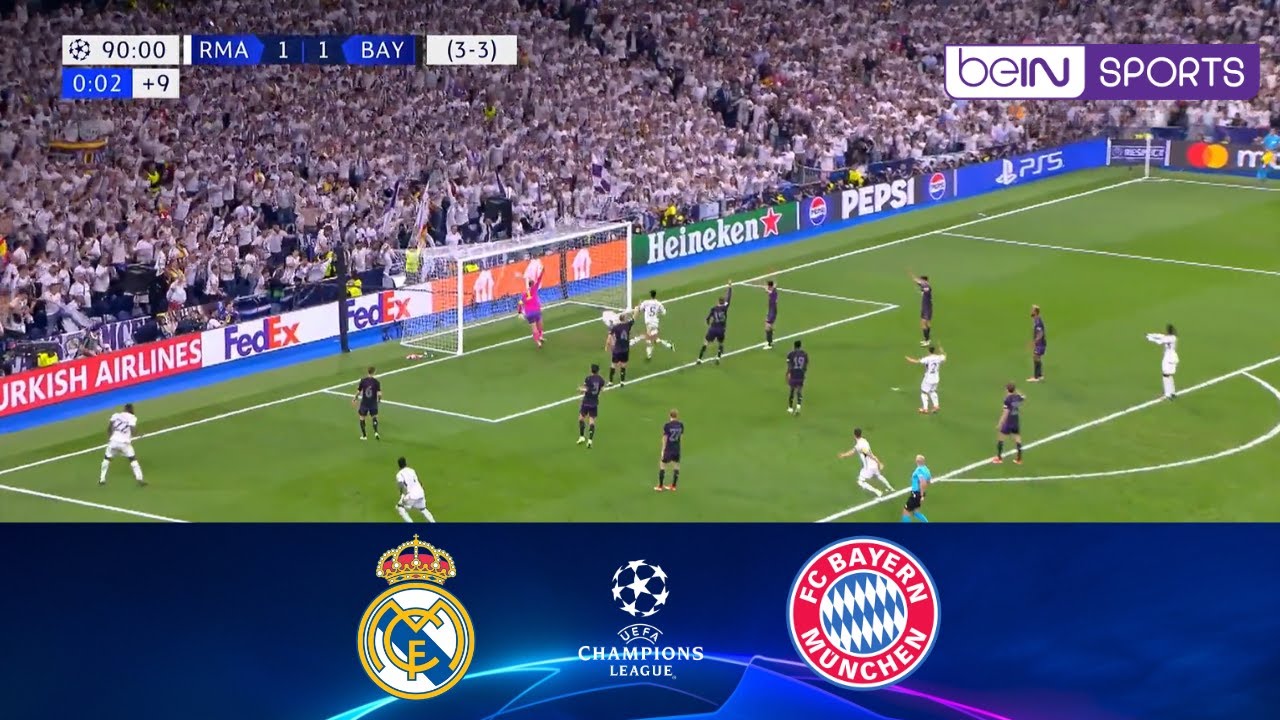 Real Madrid vs Bayern Munich | UCL 2023/24 Semi-Final 2nd Leg ...