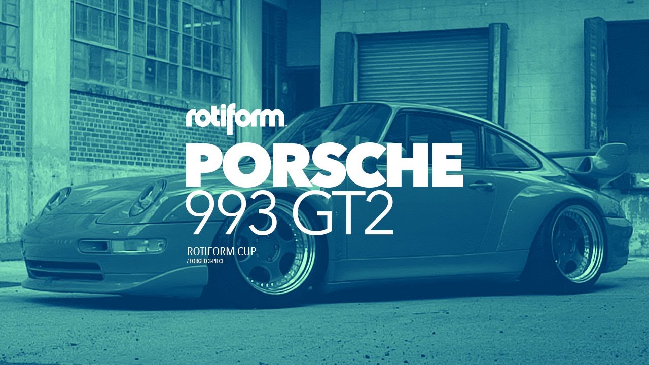 Porsche 993 GT2 - Rotiform CUP - YouTube