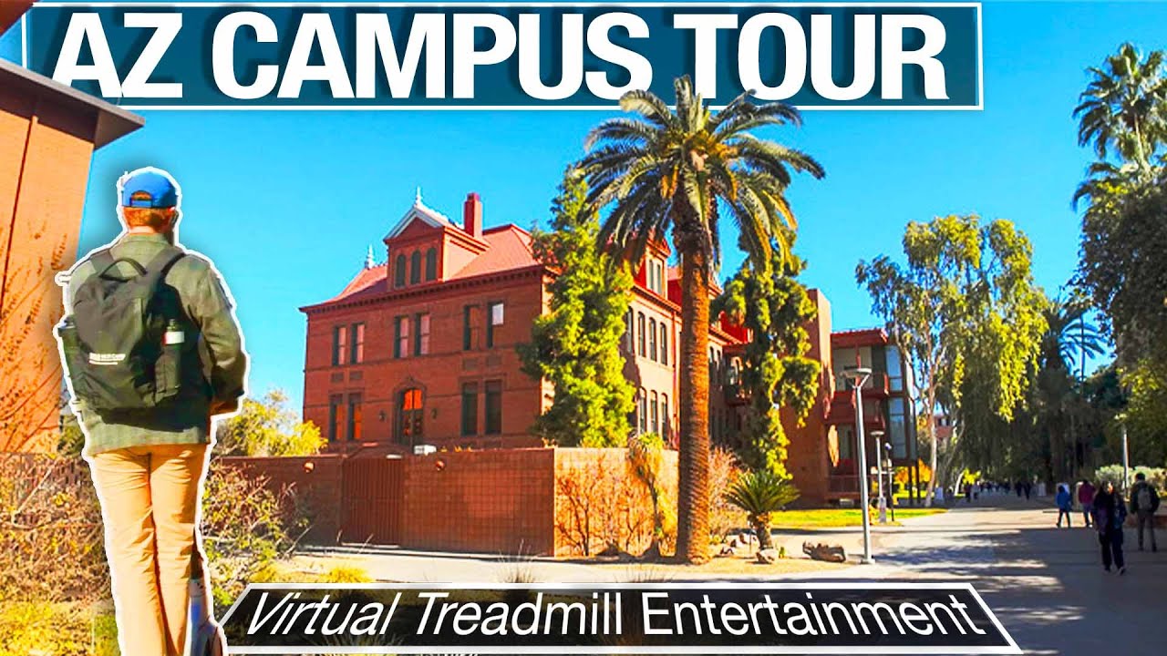 Tempe Arizona Virtual Walk and ASU Campus Tour - Virtual Treadmill ...