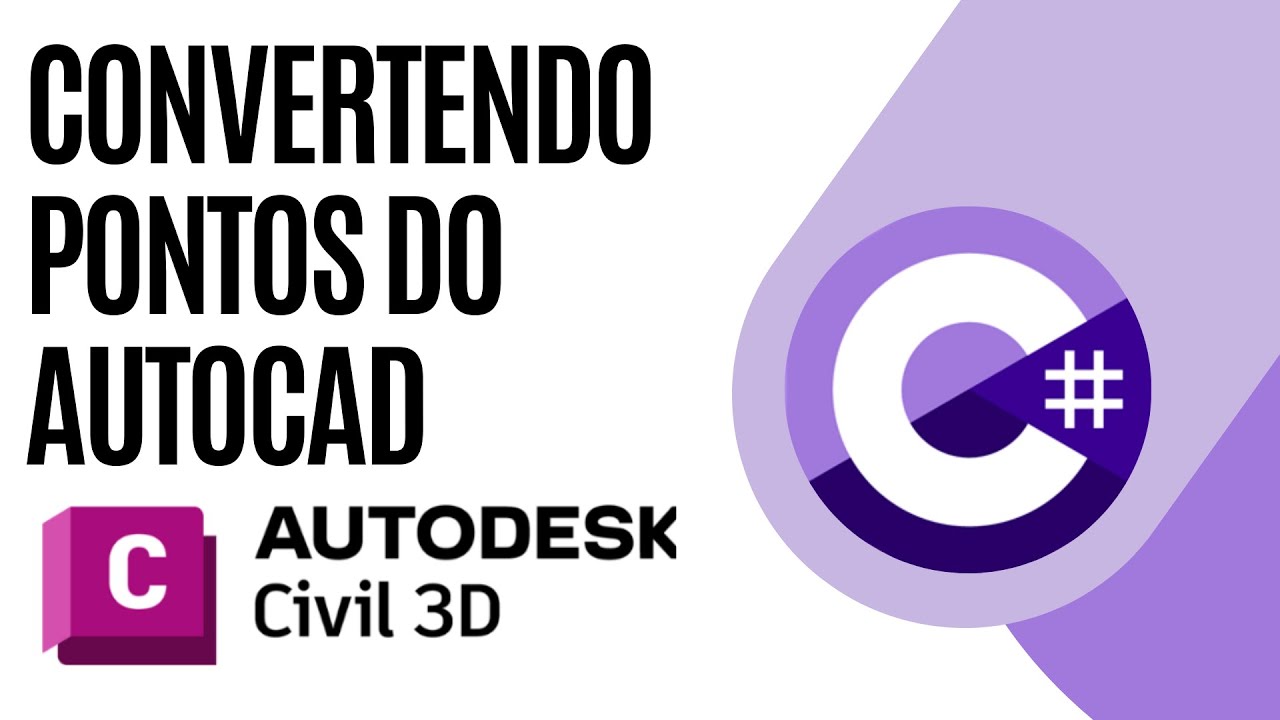 [TMC3D] Aula 07 - Convertendo Pontos do AutoCAD em COGO Points do Civil ...