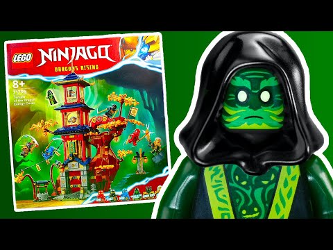 Canlı LEGO inşası LEGO Ninjago Ejderha Enerji Küreleri Tapınağı