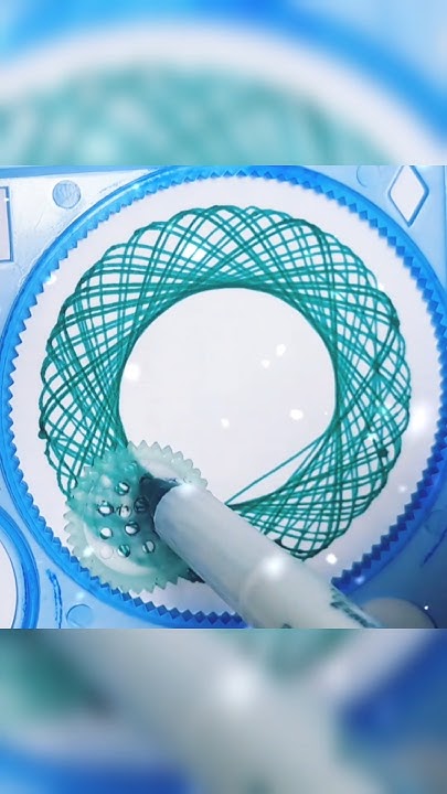 Spirography art || how to draw spirograph pattern art in circle - YouTube