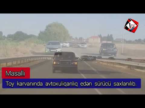 MASALLIDA TOY KARVANINDA AVTOXULİQANLIQ.