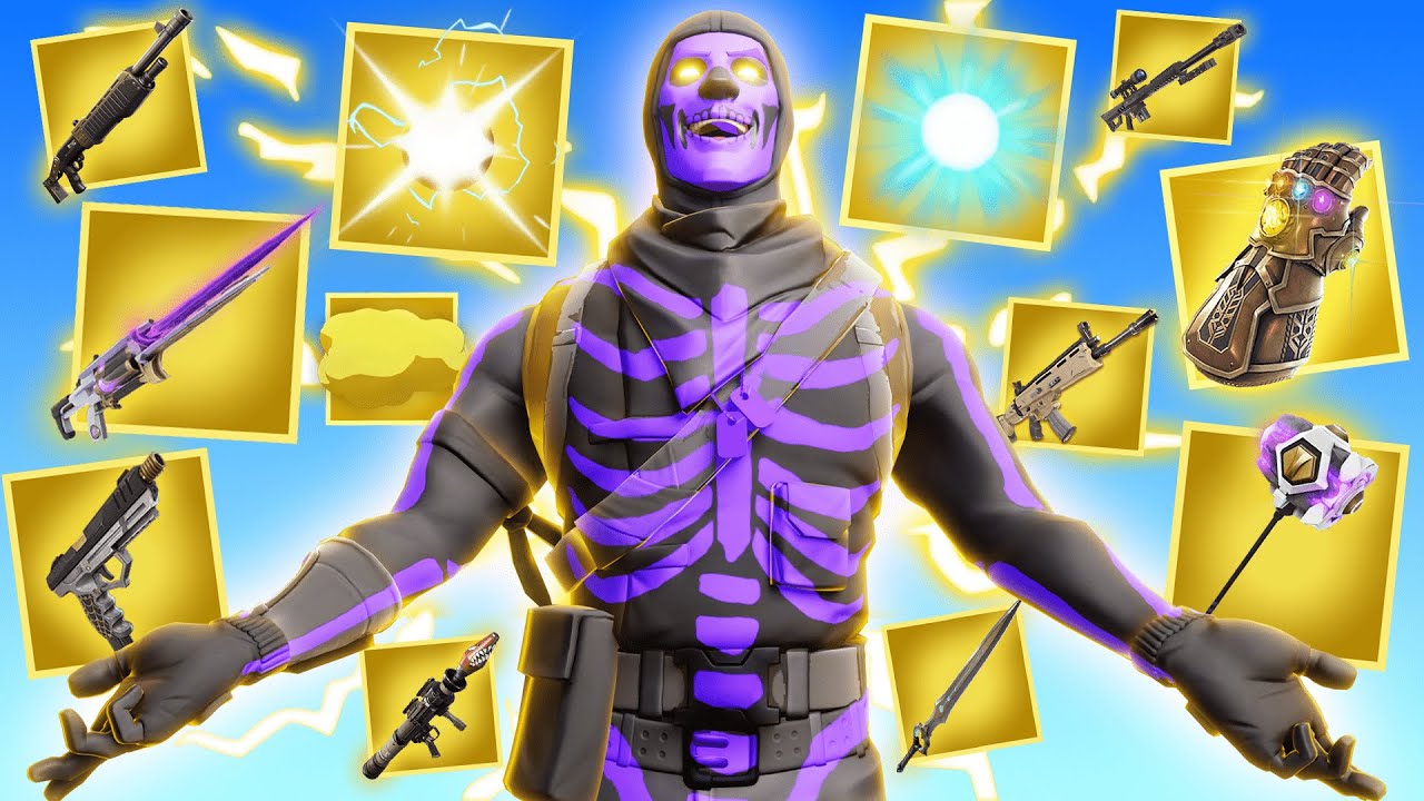 I used EVERY mythic weapon - YouTube