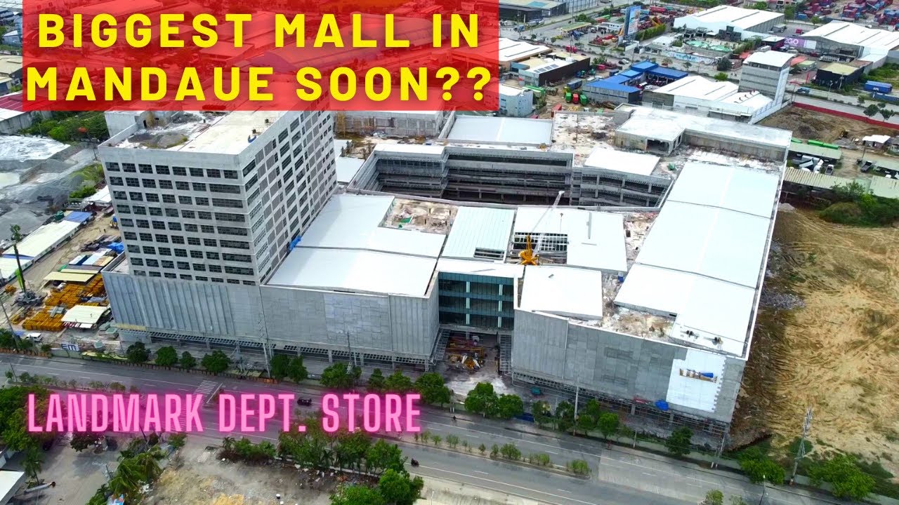 NEWEST AND BIGGEST MALL IN MANDAUE SOON?? | LANDMARK DEPT. STORE - YouTube