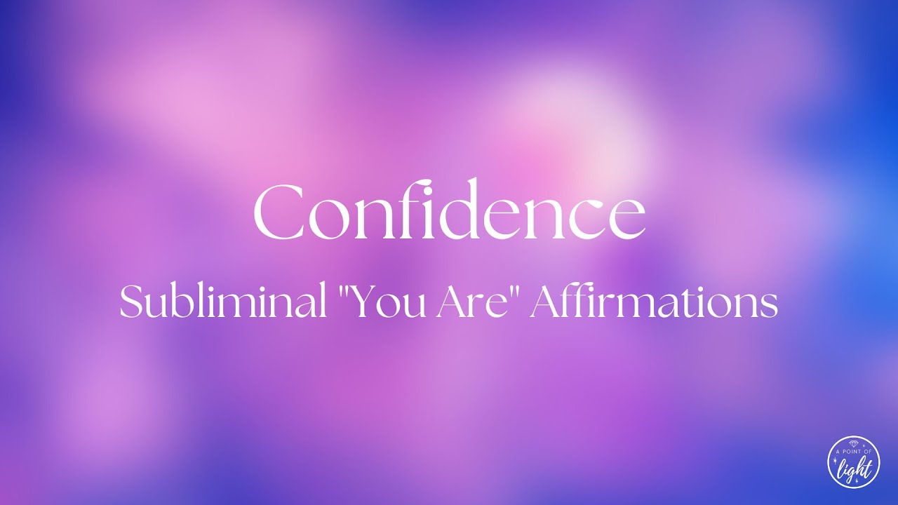 Increase Self Confidence Fast Subliminal Affirmations (Rain Sounds for ...