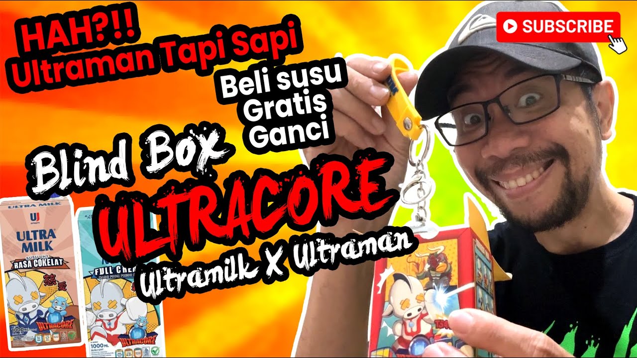😱 FOMO ULTRACORE Ultraman X Ultra Milk = Ultra Sapi GACHA BLIND BOX ...