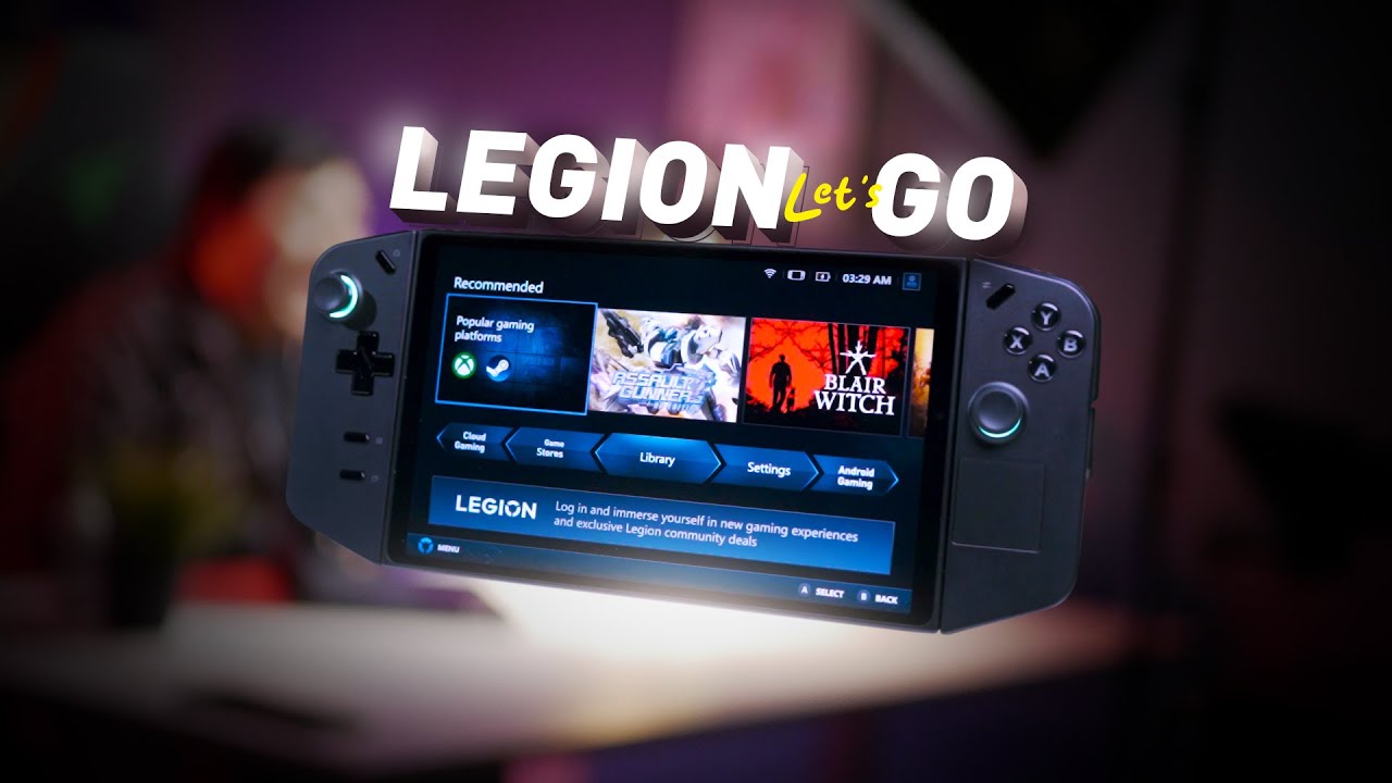 Review Lenovo Legion GO | Gadget Gaming Akhir Tahun Terbaik 2023! - YouTube