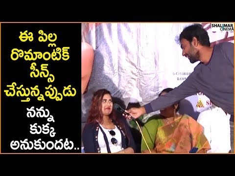Abhishek Reddy (Tempt Ravi) Fun with Actress Gunnjan Aras Wife I Movie Release Press Meet