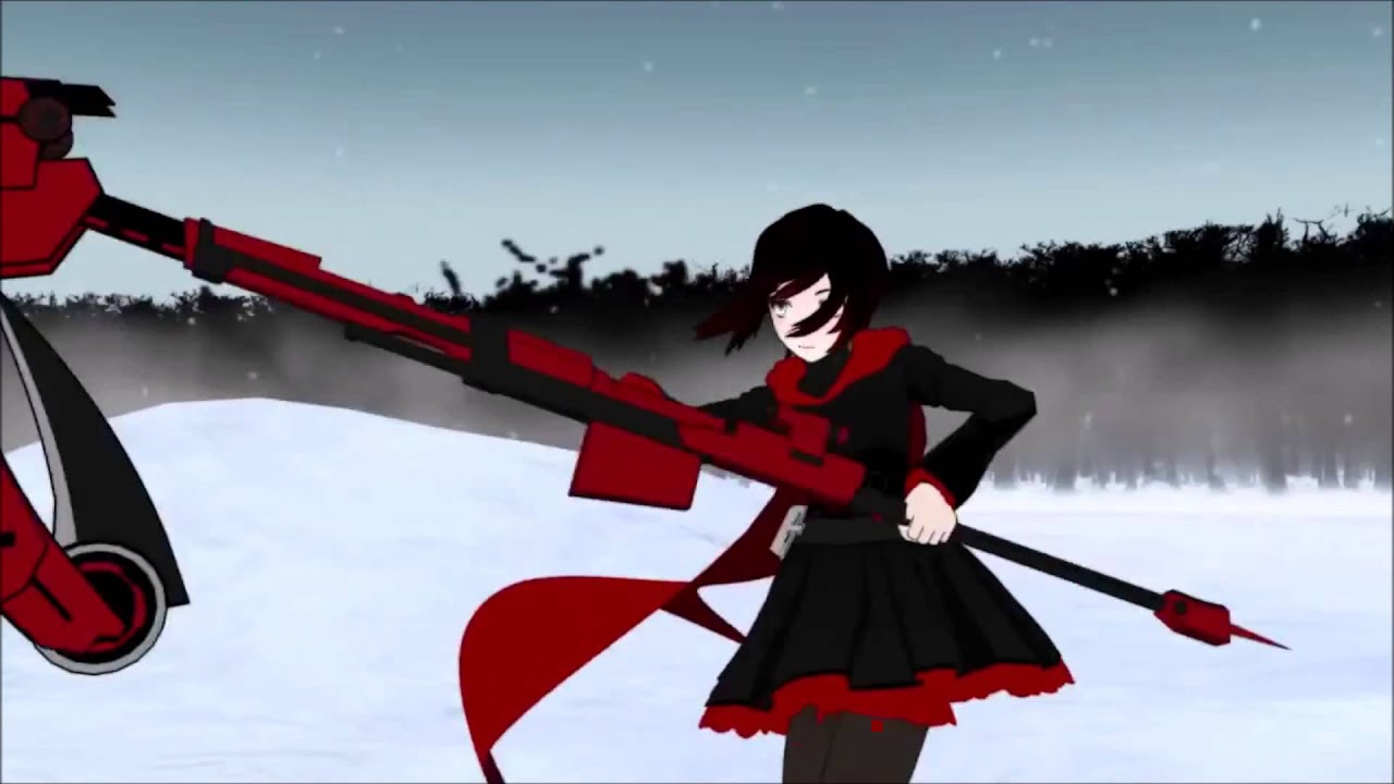 RWBY AMV - Ruby Rose in action - Ten Ton Hammer - YouTube