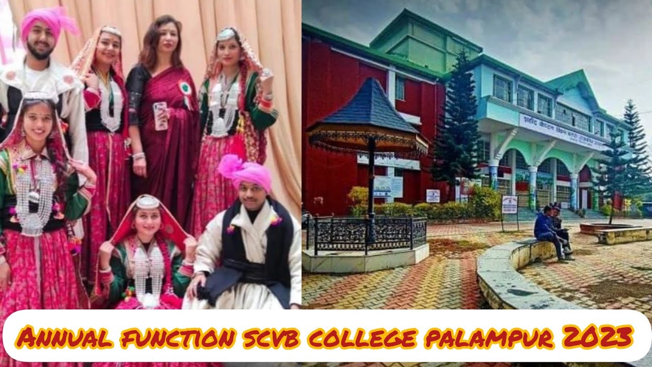 Annual function scvb college palampur 2023 #viral #trending #instagram ...
