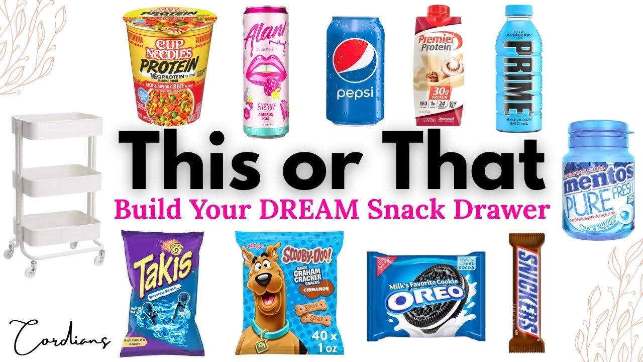 Only True Snack Lovers Can Decide This! | THIS or THAT🍫🍪🍿 #thisorthat ...