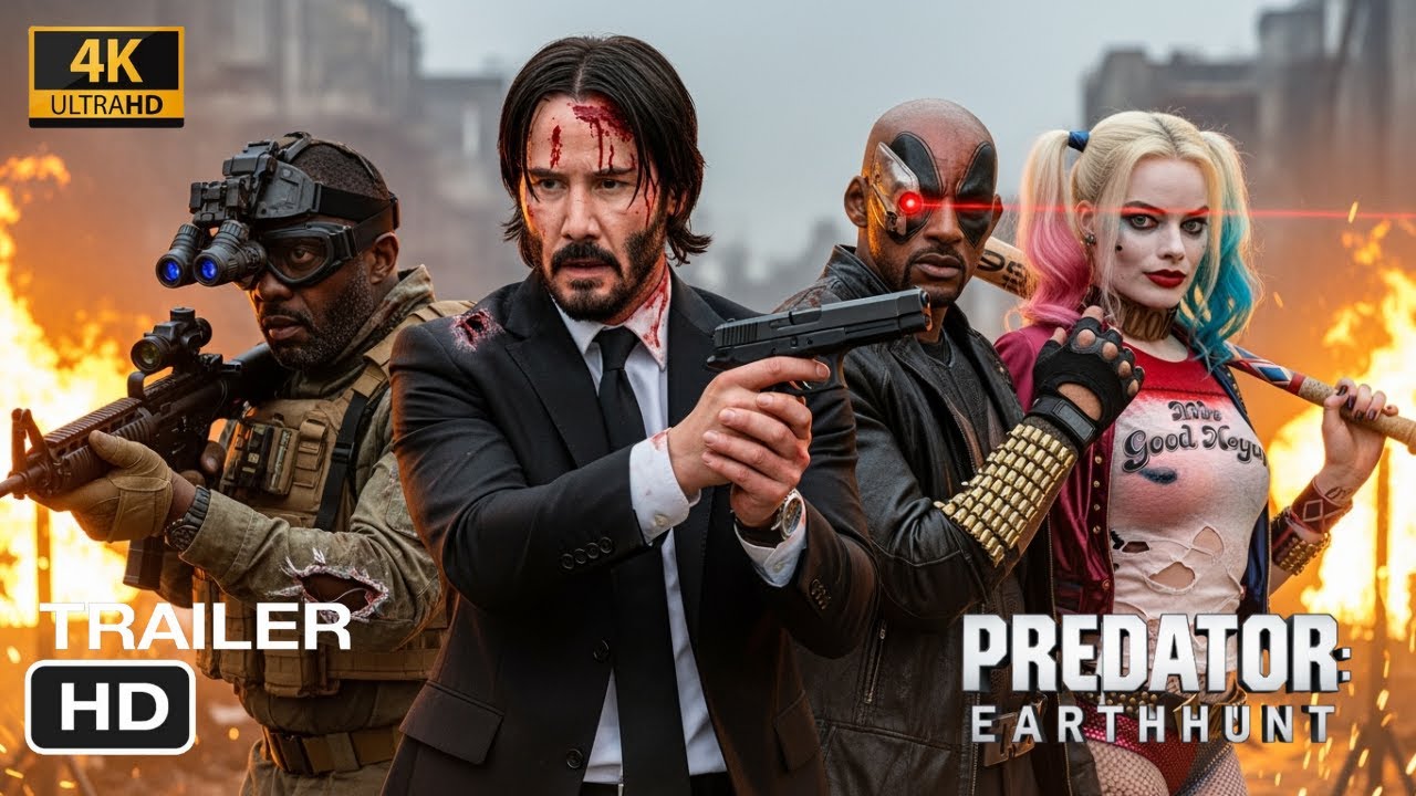 Predator Earth War(2025) – Official Trailer | Keanu Reeves,Will Smith ...