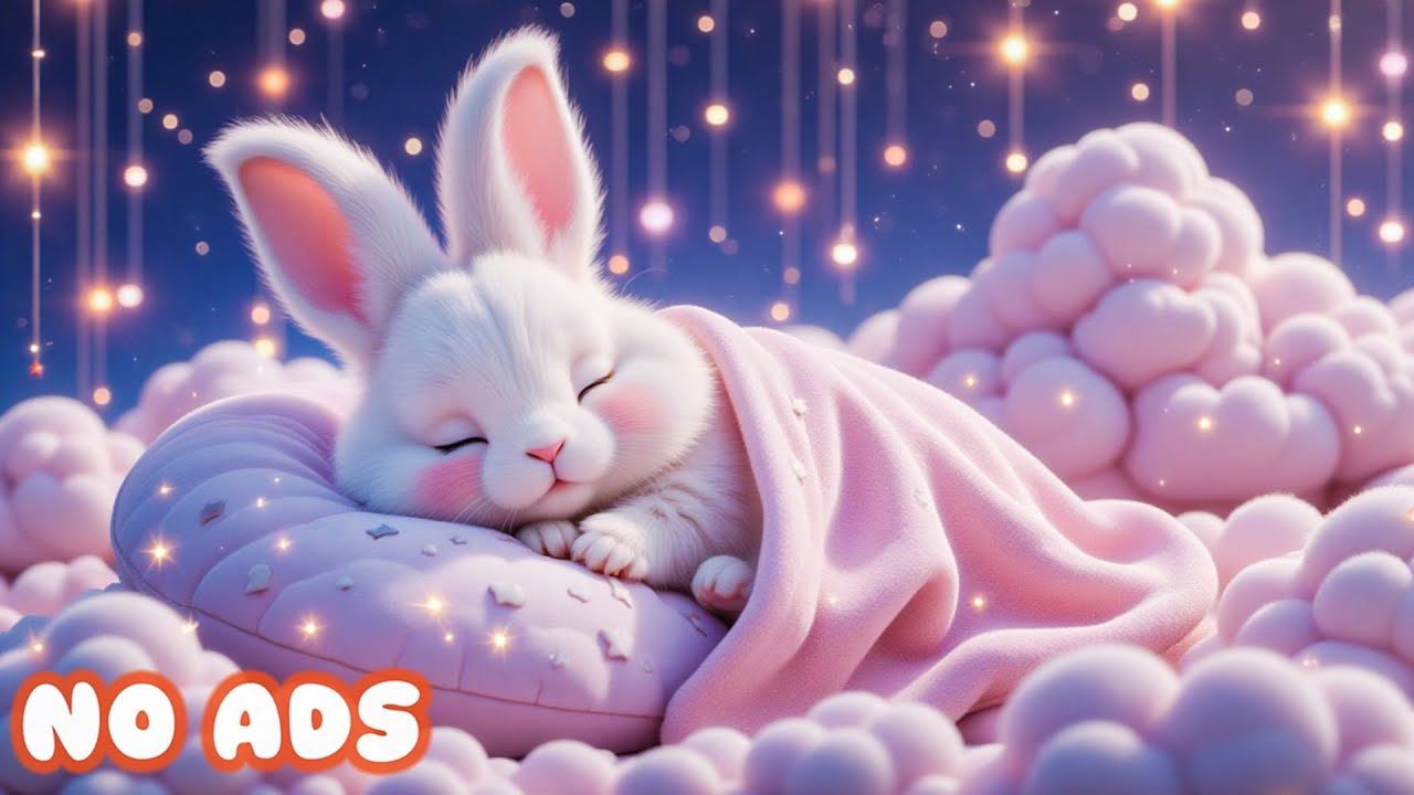 1 Hour Peaceful Sleep Music | Meditation Sounds with Cute Relaxing ...